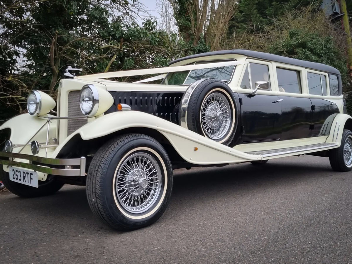Beauford Limousine Wedding Car For Hire - Essex Wedding Cars